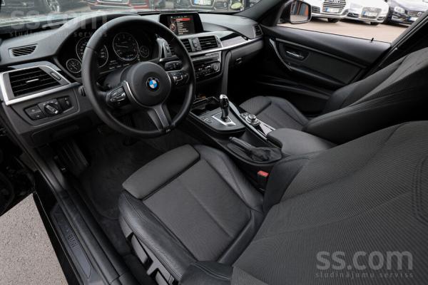 Black BMW 320 2015 in Jelgava, with an engine capacity of 2.00 L and mileage of 0 thousand km for 11750 €, photo 8 on AUTOMOTO.COM.LV