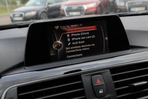 Black BMW 320 2015 in Jelgava, with an engine capacity of 2.00 L and mileage of 263 thousand km for 11750 €, photo 16 on AUTOMOTO.COM.LV