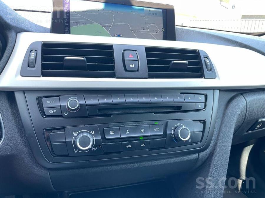 Black BMW 320 2015 in Riga, with an engine capacity of 2.00 L and mileage of 200 thousand km for 12000 €, photo 20 on AUTOMOTO.COM.LV