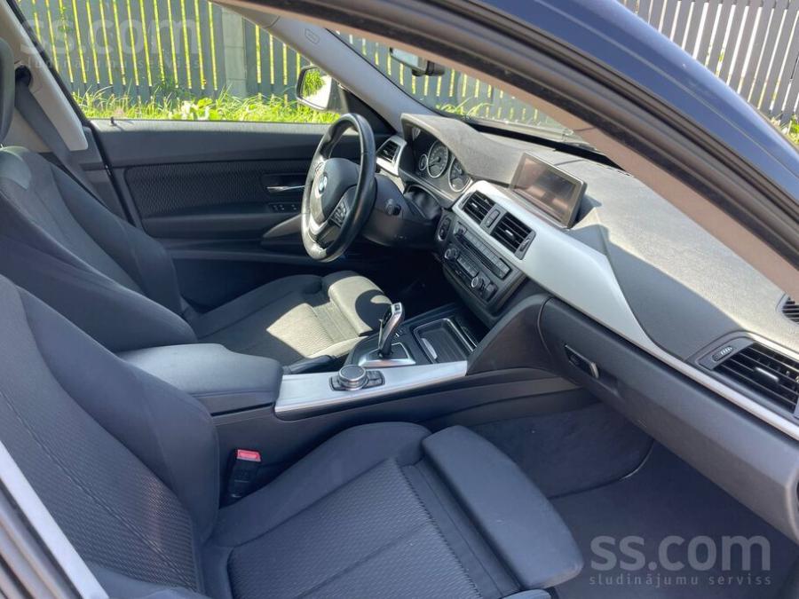 Black BMW 320 2015 in Riga, with an engine capacity of 2.00 L and mileage of 200 thousand km for 12000 €, photo 23 on AUTOMOTO.COM.LV
