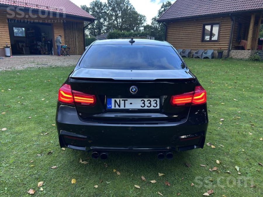 Black BMW 320 2015 in Riga, with an engine capacity of 2.00 L and mileage of 200 thousand km for 17500 €, photo 7 on AUTOMOTO.COM.LV