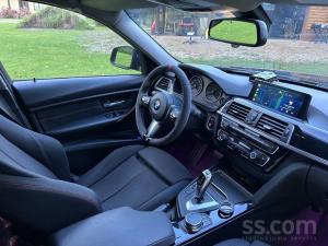 Black BMW 320 2015 in Riga, with an engine capacity of 2.00 L and mileage of 200 thousand km for 17500 €, photo 10 on AUTOMOTO.COM.LV