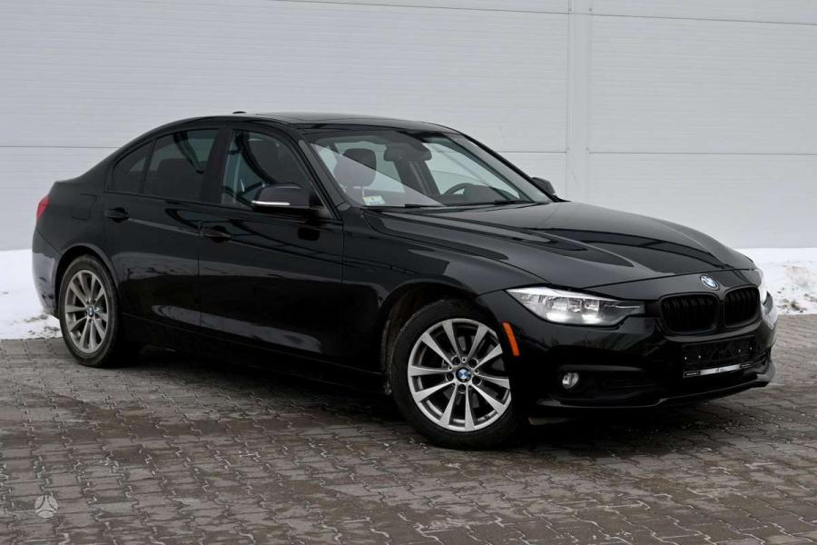Black BMW 320 2016 in Kretinga, with an engine capacity of 2.00 L and mileage of 144 thousand km for 12499 €, photo 1 on AUTOMOTO.COM.LV