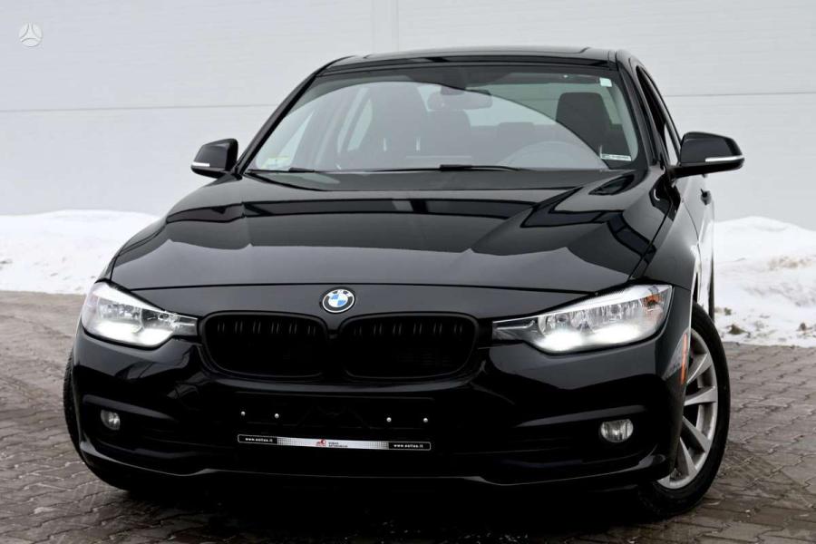 Black BMW 320 2016 in Kretinga, with an engine capacity of 2.00 L and mileage of 144 thousand km for 12499 €, photo 2 on AUTOMOTO.COM.LV