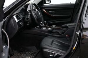 Black BMW 320 2016 in Kretinga, with an engine capacity of 2.00 L and mileage of 144 thousand km for 12499 €, photo 13 on AUTOMOTO.COM.LV