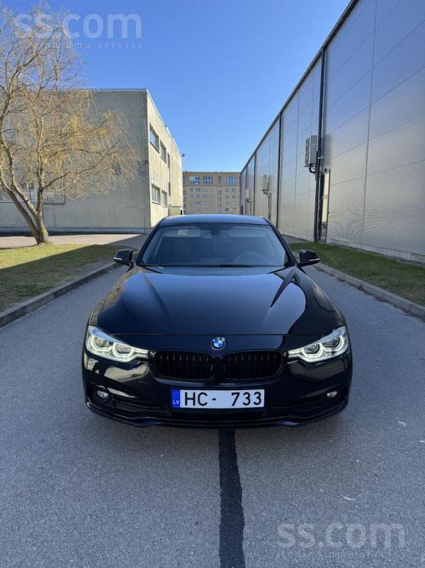 Black BMW 320 2016 in Liepaja, with an engine capacity of 2.00 L and mileage of 198 thousand km for 13850 €, photo 6 on AUTOMOTO.COM.LV