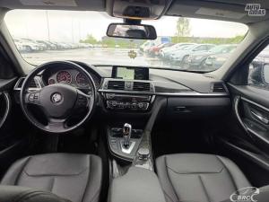 Black BMW 320 2016 in Avizieniai, with an engine capacity of 2.00 L and mileage of 215 thousand km for 11300 €, photo 10 on AUTOMOTO.COM.LV