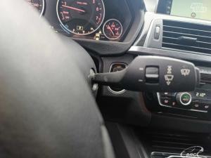 Black BMW 320 2016 in Avizieniai, with an engine capacity of 2.00 L and mileage of 215 thousand km for 11300 €, photo 21 on AUTOMOTO.COM.LV