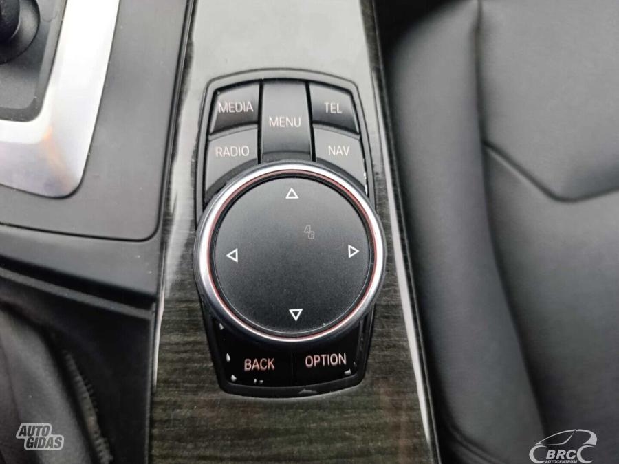 Black BMW 320 2016 in Avizieniai, with an engine capacity of 2.00 L and mileage of 215 thousand km for 11300 €, photo 22 on AUTOMOTO.COM.LV
