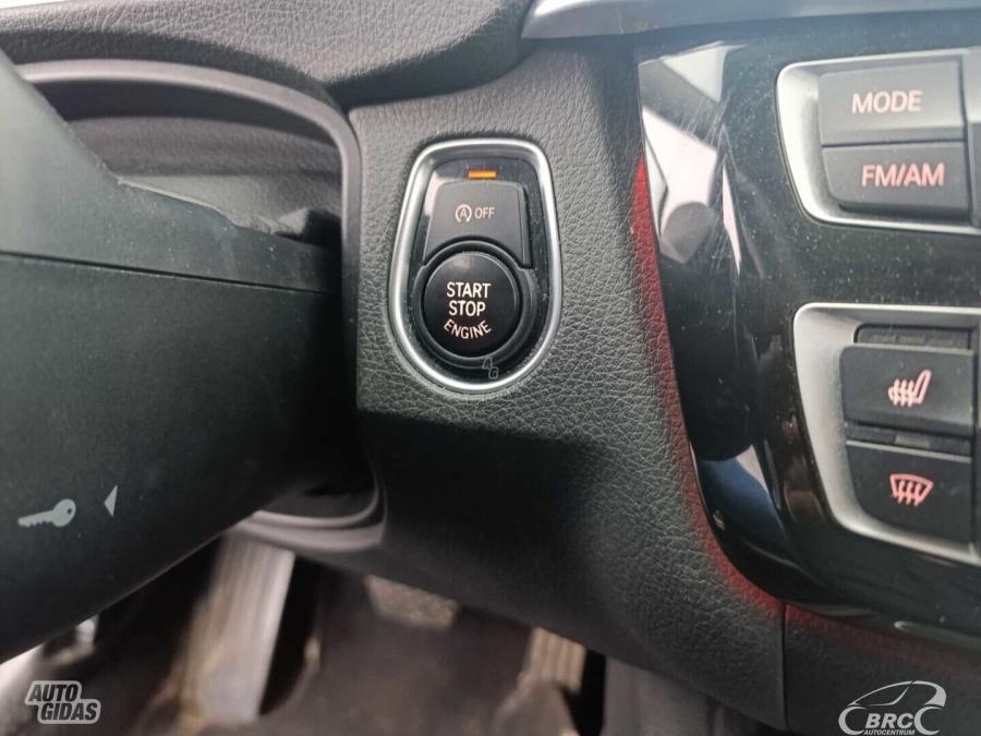 Black BMW 320 2016 in Avizieniai, with an engine capacity of 2.00 L and mileage of 215 thousand km for 11300 €, photo 26 on AUTOMOTO.COM.LV