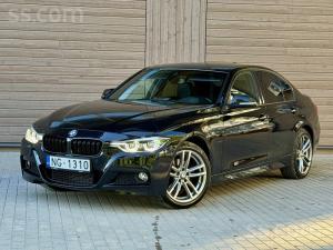 Black BMW 320 2016 in Jelgava, with an engine capacity of 2.00 L and mileage of 197 thousand km for 16990 €, photo 5 on AUTOMOTO.COM.LV