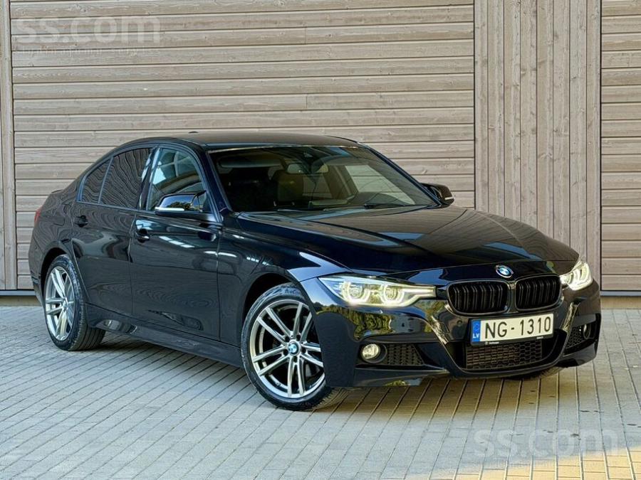 Black BMW 320 2016 in Jelgava, with an engine capacity of 2.00 L and mileage of 197 thousand km for 16990 €, photo 6 on AUTOMOTO.COM.LV