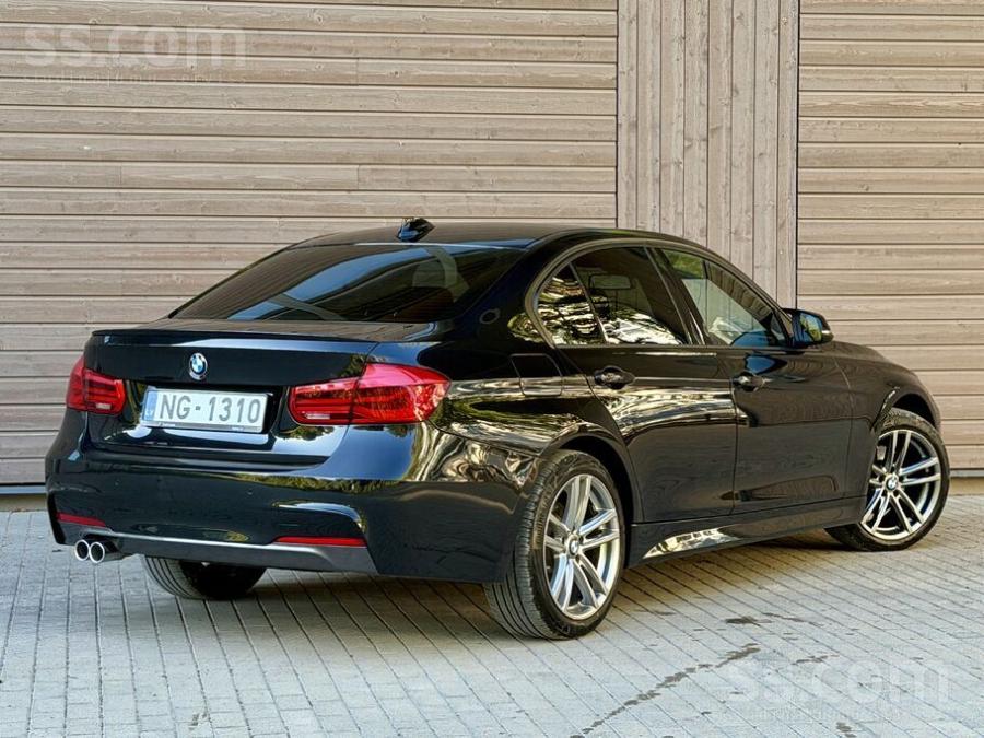 Black BMW 320 2016 in Jelgava, with an engine capacity of 2.00 L and mileage of 197 thousand km for 16990 €, photo 7 on AUTOMOTO.COM.LV