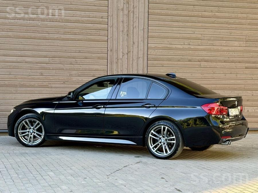 Black BMW 320 2016 in Jelgava, with an engine capacity of 2.00 L and mileage of 197 thousand km for 16990 €, photo 11 on AUTOMOTO.COM.LV