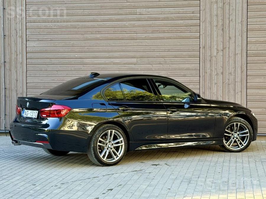 Black BMW 320 2016 in Jelgava, with an engine capacity of 2.00 L and mileage of 197 thousand km for 16990 €, photo 12 on AUTOMOTO.COM.LV