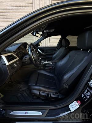 Black BMW 320 2016 in Jelgava, with an engine capacity of 2.00 L and mileage of 197 thousand km for 16990 €, photo 16 on AUTOMOTO.COM.LV