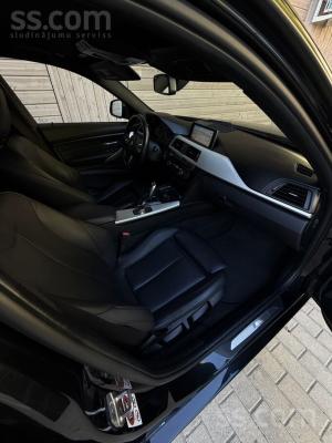 Black BMW 320 2016 in Jelgava, with an engine capacity of 2.00 L and mileage of 197 thousand km for 16990 €, photo 17 on AUTOMOTO.COM.LV