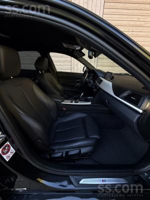 Black BMW 320 2016 in Jelgava, with an engine capacity of 2.00 L and mileage of 197 thousand km for 16990 €, photo 18 on AUTOMOTO.COM.LV