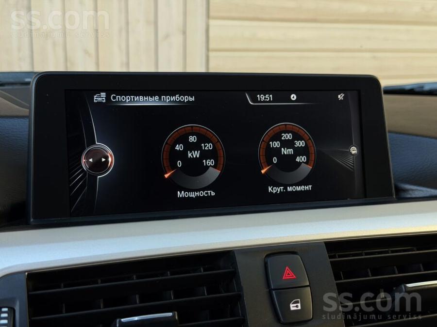 Black BMW 320 2016 in Jelgava, with an engine capacity of 2.00 L and mileage of 197 thousand km for 16990 €, photo 29 on AUTOMOTO.COM.LV