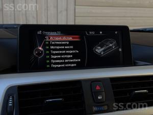 Black BMW 320 2016 in Jelgava, with an engine capacity of 2.00 L and mileage of 197 thousand km for 16990 €, photo 30 on AUTOMOTO.COM.LV