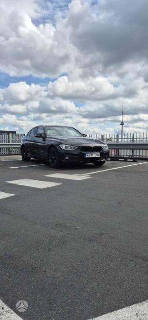 Black BMW 320 2016 in Vilnius, with an engine capacity of 2.00 L and mileage of 162 thousand km for 14000 €, photo 10 on AUTOMOTO.COM.LV