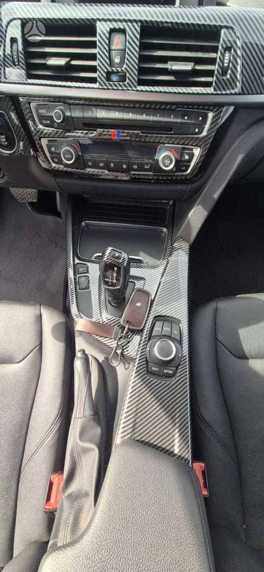 Black BMW 320 2016 in Vilnius, with an engine capacity of 2.00 L and mileage of 162 thousand km for 14000 €, photo 16 on AUTOMOTO.COM.LV