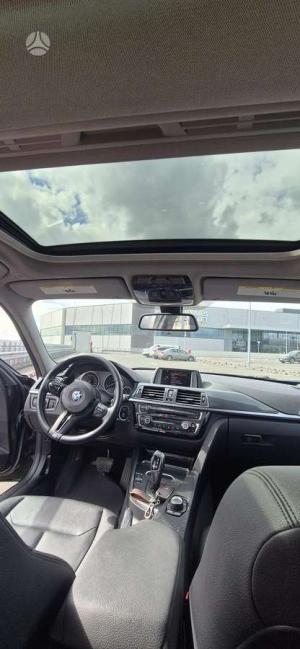 Black BMW 320 2016 in Vilnius, with an engine capacity of 2.00 L and mileage of 162 thousand km for 14000 €, photo 18 on AUTOMOTO.COM.LV