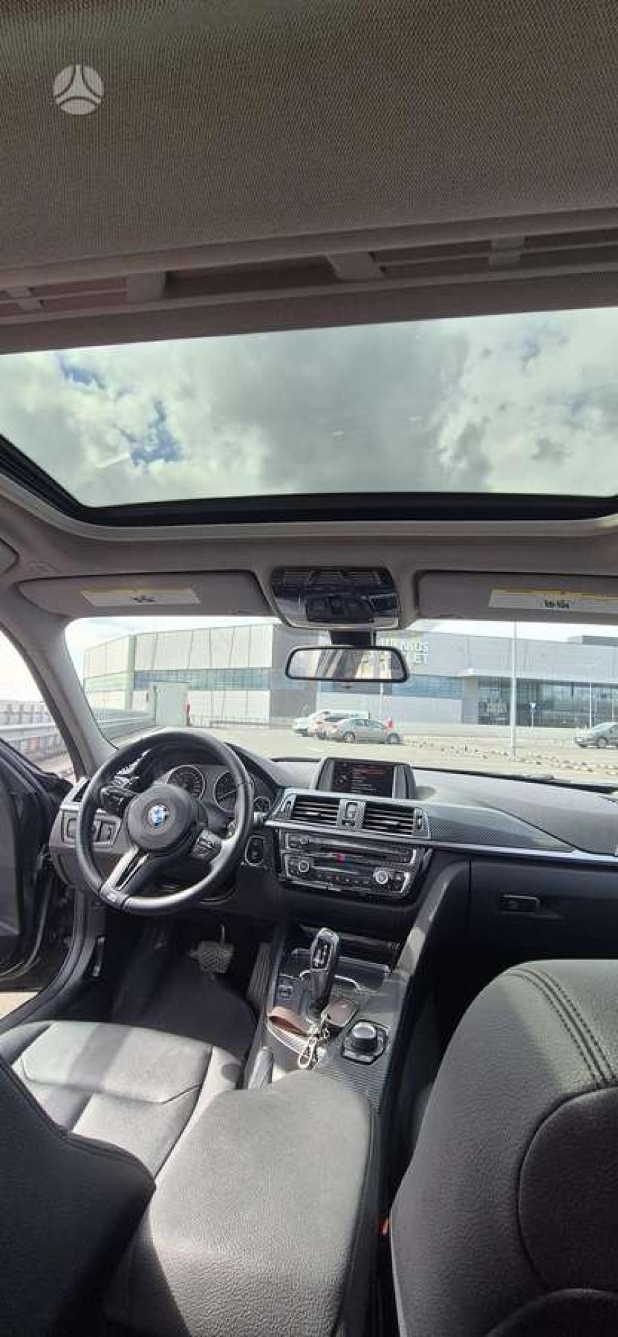Black BMW 320 2016 in Vilnius, with an engine capacity of 2.00 L and mileage of 162 thousand km for 14000 €, photo 18 on AUTOMOTO.COM.LV