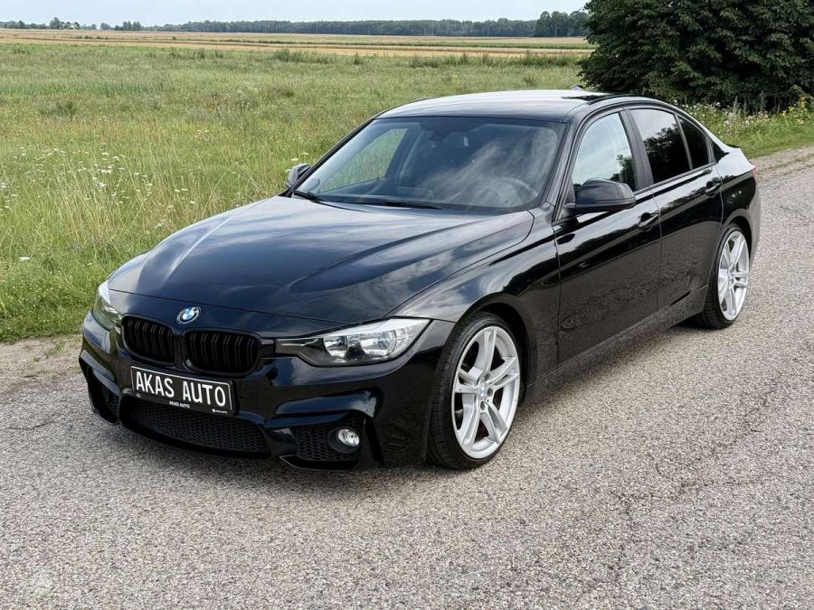 Melns BMW 320 2016 Šauļi, ar dzinēja tilpumu 2.00 L un nobraukumu 288 tūkst. km par 10700 €, foto 1 vietnē AUTOMOTO.COM.LV