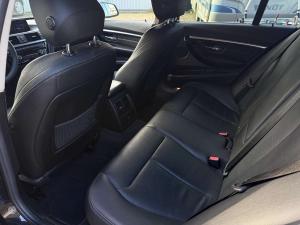 Black BMW 320 2016 in Kaunas, with an engine capacity of 2.00 L and mileage of 274 thousand km for 10700 €, photo 12 on AUTOMOTO.COM.LV