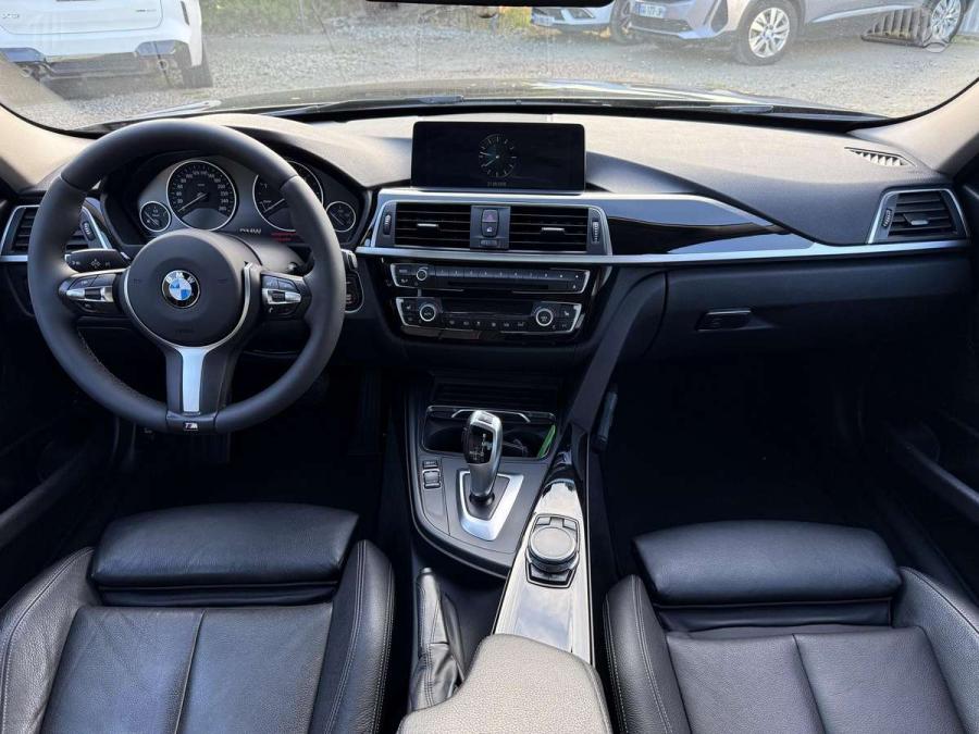 Black BMW 320 2016 in Kaunas, with an engine capacity of 2.00 L and mileage of 274 thousand km for 10700 €, photo 15 on AUTOMOTO.COM.LV