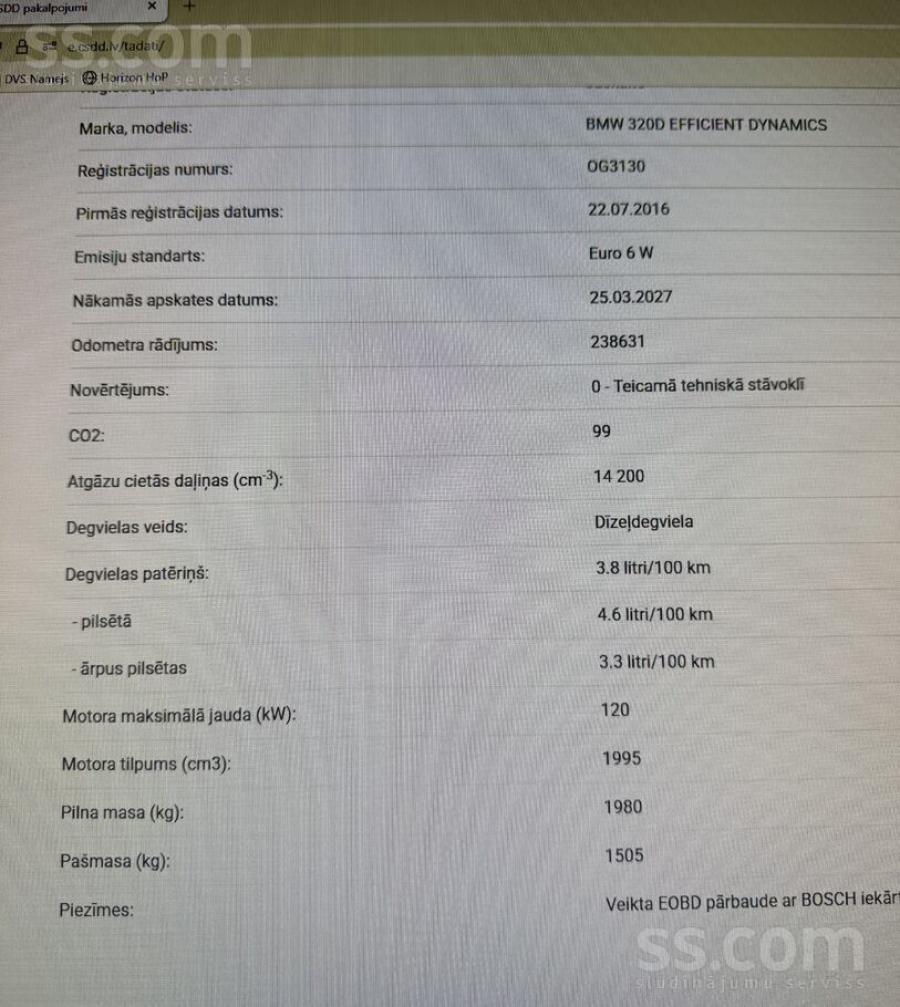 Melns BMW 320 2016 Rīga, ar dzinēja tilpumu 2.00 L un nobraukumu 250 tūkst. km par 10900 €, foto 9 vietnē AUTOMOTO.COM.LV
