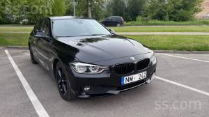 Black BMW 320 2016 in Riga, with an engine capacity of 2.00 L and mileage of 250 thousand km for 10900 €, photo  on AUTOMOTO.COM.LV