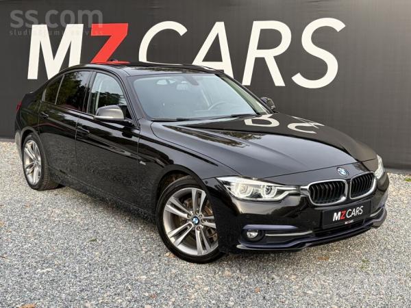 Black BMW 320 2016 in Riga, with an engine capacity of 2.00 L and mileage of 185 thousand km for 13990 €, photo 3 on AUTOMOTO.COM.LV