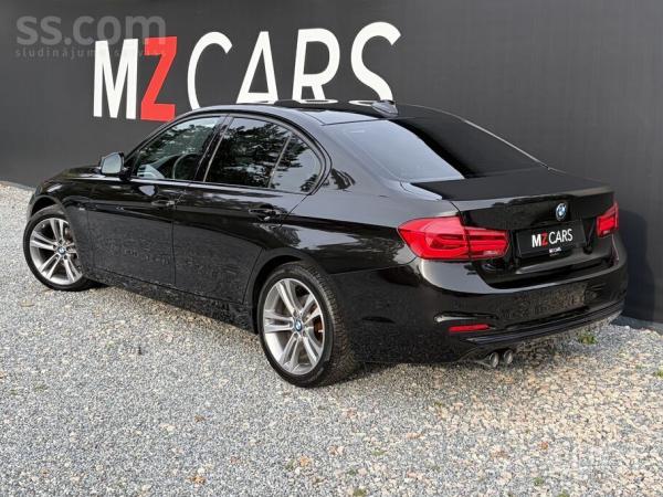 Black BMW 320 2016 in Riga, with an engine capacity of 2.00 L and mileage of 185 thousand km for 13990 €, photo 5 on AUTOMOTO.COM.LV