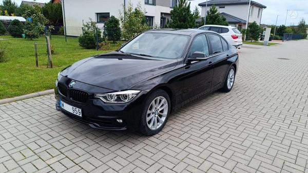 Black BMW 320 2017 in Klaipeda, with an engine capacity of 2.00 L and mileage of 95 thousand km for 10999 €, photo 1 on AUTOMOTO.COM.LV