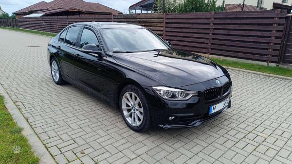 Black BMW 320 2017 in Klaipeda, with an engine capacity of 2.00 L and mileage of 95 thousand km for 10999 €, photo 3 on AUTOMOTO.COM.LV