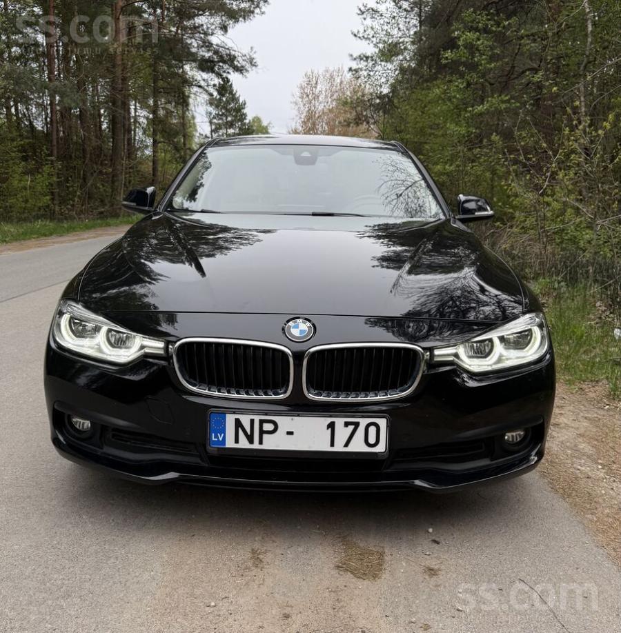 Black BMW 320 2017 in Riga, with an engine capacity of 2.00 L and mileage of 158 thousand km for 15500 €, photo 3 on AUTOMOTO.COM.LV