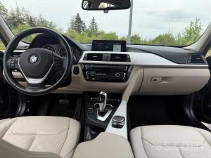 Black BMW 320 2017 in Riga, with an engine capacity of 2.00 L and mileage of 158 thousand km for 15500 €, photo 8 on AUTOMOTO.COM.LV