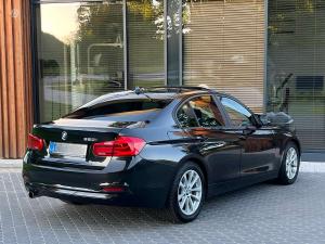 Black BMW 320 2017 in Vilnius, with an engine capacity of 2.00 L and mileage of 187 thousand km for 10300 €, photo 5 on AUTOMOTO.COM.LV