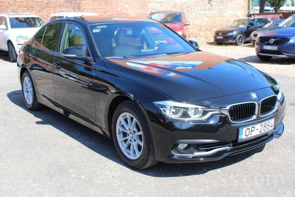Melns BMW 320 2017 Liepāja, ar dzinēja tilpumu 2.00 L un nobraukumu 122 tūkst. km par 16750 €, foto  vietnē AUTOMOTO.COM.LV