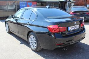Black BMW 320 2017 in Liepaja, with an engine capacity of 2.00 L and mileage of 122 thousand km for 16750 €, photo 4 on AUTOMOTO.COM.LV