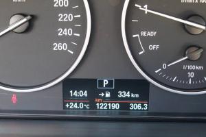 Black BMW 320 2017 in Liepaja, with an engine capacity of 2.00 L and mileage of 122 thousand km for 16750 €, photo 17 on AUTOMOTO.COM.LV