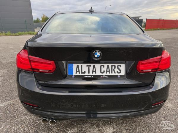 Black BMW 320 2017 in Vilnius, with an engine capacity of 2.00 L and mileage of 206 thousand km for 9799 €, photo 6 on AUTOMOTO.COM.LV