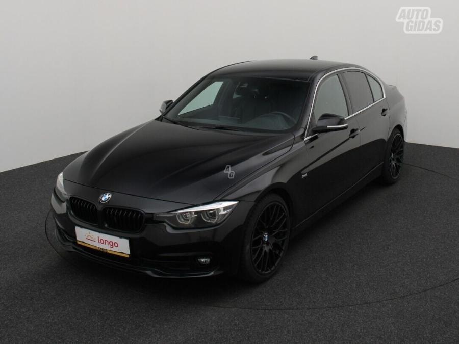 Black BMW 320 2018 in Vilnius, with an engine capacity of 2.00 L and mileage of 235 thousand km for 15499 €, photo 1 on AUTOMOTO.COM.LV