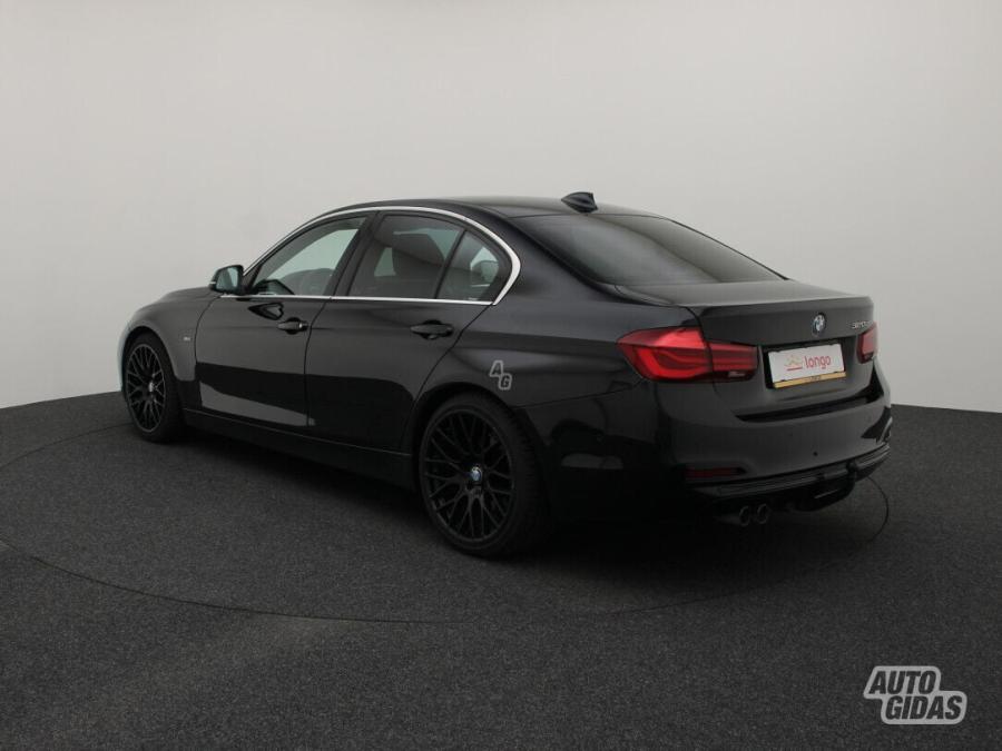 Black BMW 320 2018 in Vilnius, with an engine capacity of 2.00 L and mileage of 235 thousand km for 15499 €, photo 7 on AUTOMOTO.COM.LV