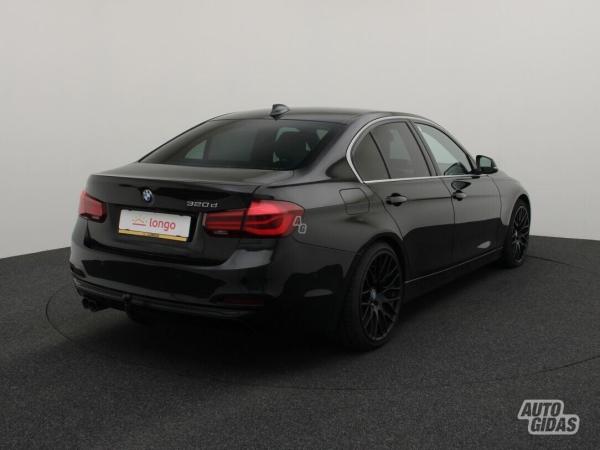 Black BMW 320 2018 in Vilnius, with an engine capacity of 2.00 L and mileage of 235 thousand km for 15499 €, photo 8 on AUTOMOTO.COM.LV