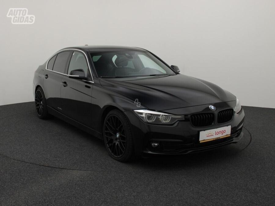 Black BMW 320 2018 in Vilnius, with an engine capacity of 2.00 L and mileage of 235 thousand km for 15499 €, photo 10 on AUTOMOTO.COM.LV