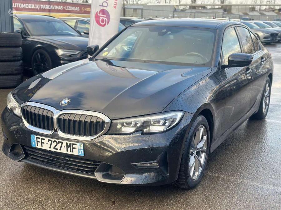Black BMW 320 2019 in Klaipeda, with an engine capacity of 2.00 L and mileage of 249 thousand km for 19200 €, photo 3 on AUTOMOTO.COM.LV