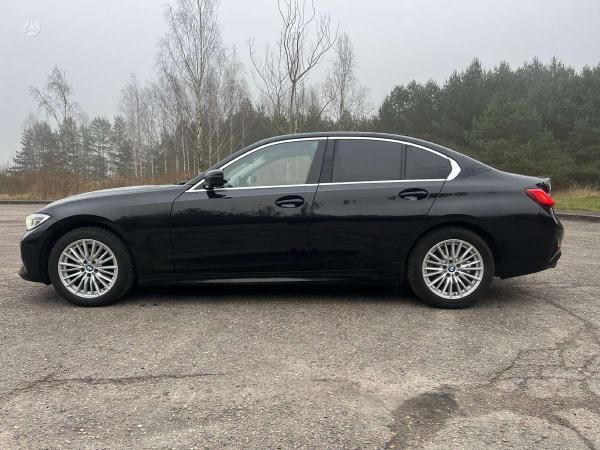 Black BMW 320 2019 in Kedainiai, with an engine capacity of 2.00 L and mileage of 197 thousand km for 21500 €, photo 6 on AUTOMOTO.COM.LV